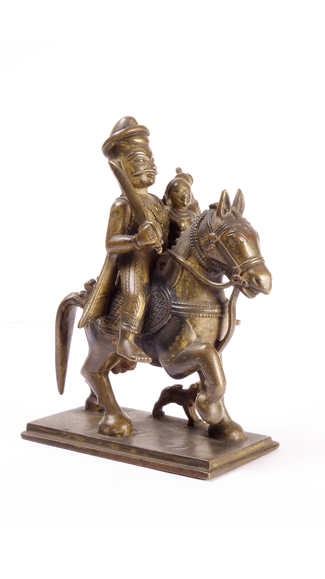 Khandoba and Mhalsa – CHHATRAPATI SHIVAJI MAHARAJ VASTU SANGRAHALAYA